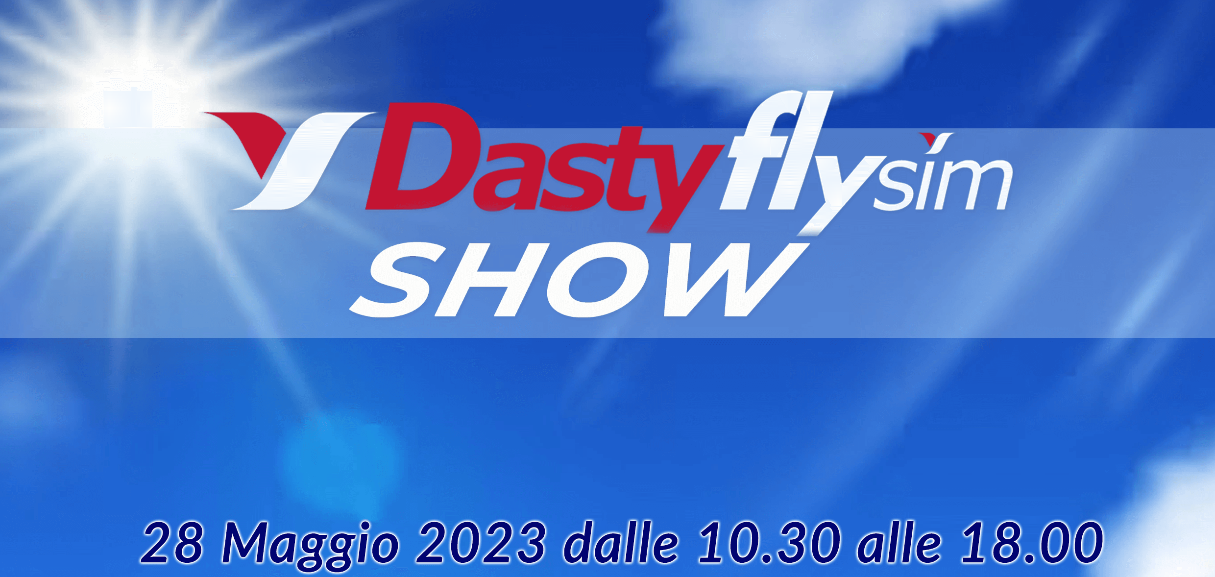Landing page 28 maggio | Dastyflysim