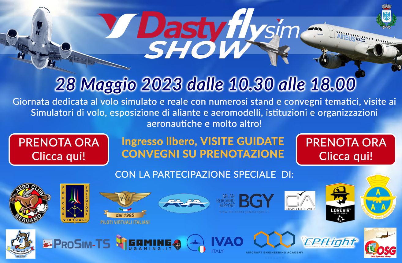 Simulatore di Volo | Dastyflysim